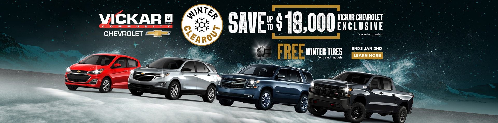 New Chevrolet, Mitsubishi, Nissan Dealership in WINNIPEG, MB | Vickar ...
